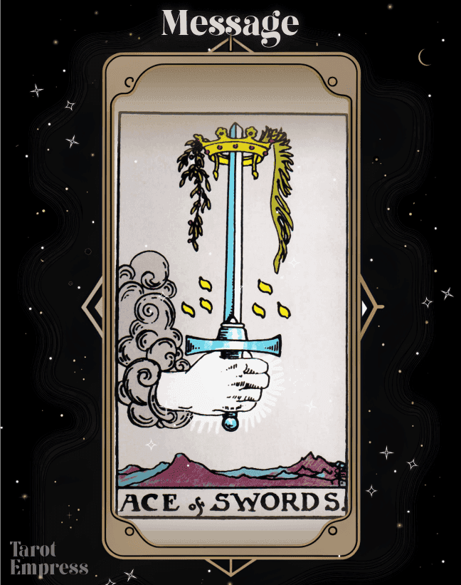Ace of Swords Message [What It Truly Signifies for You]