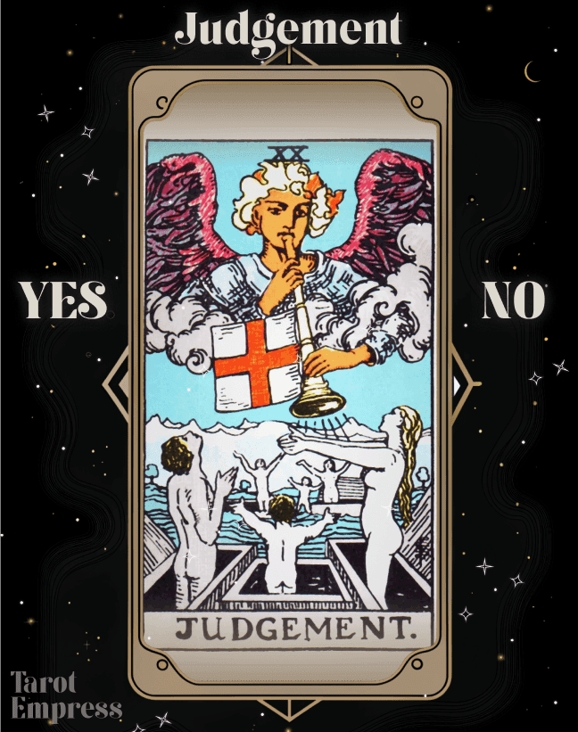Judgement Yes or No: Upright & Reversed Meaning Explained