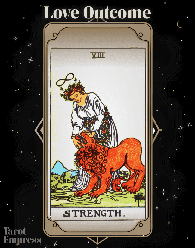 Strength Love Outcome: Upright & Reversed Meaning [Explained]