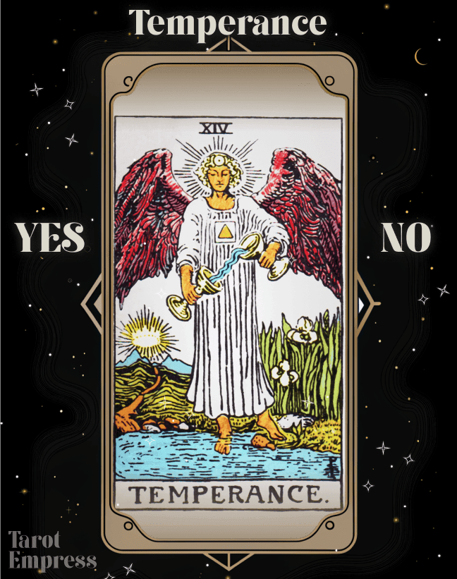 Temperance Yes or No: Upright & Reversed Meaning Explained