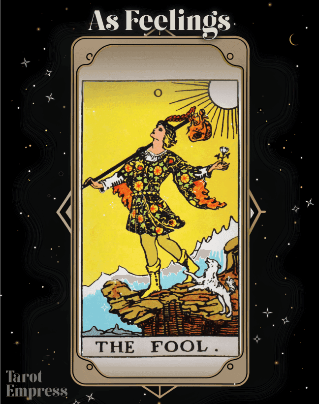 The Fool as Feelings: Reversed & Upright (How Someone Feels About You)