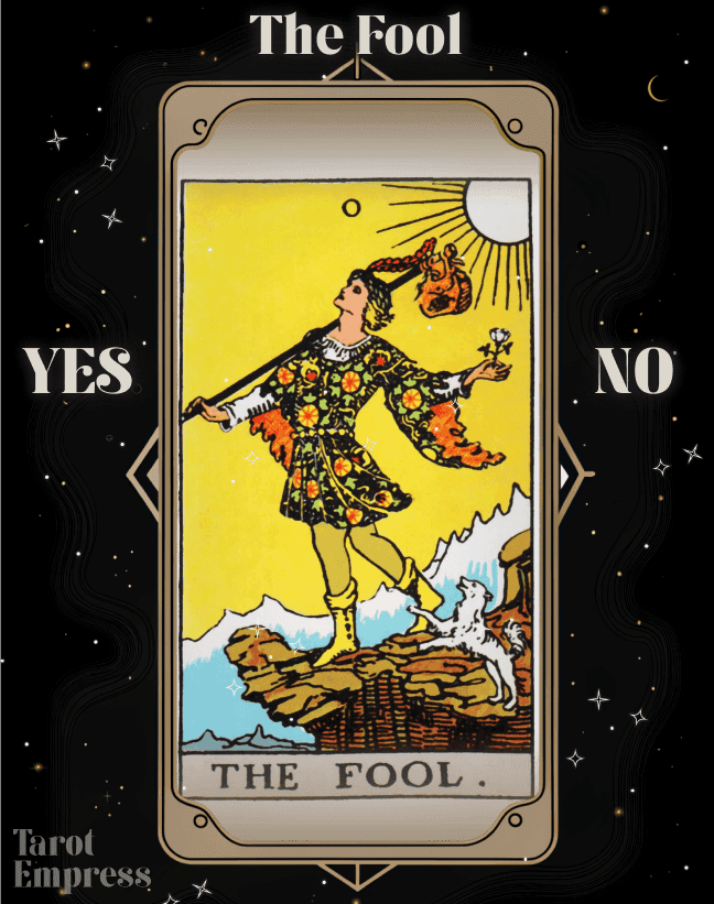 The Fool Yes or No: Upright & Reversed Meaning Explained