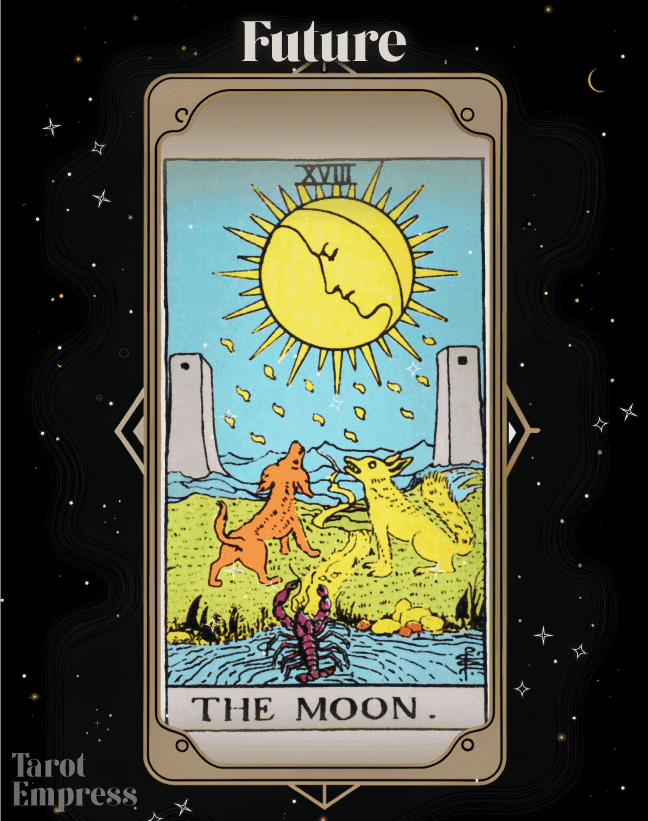 The Moon Future: Upright & Reversed Meaning [Explained]